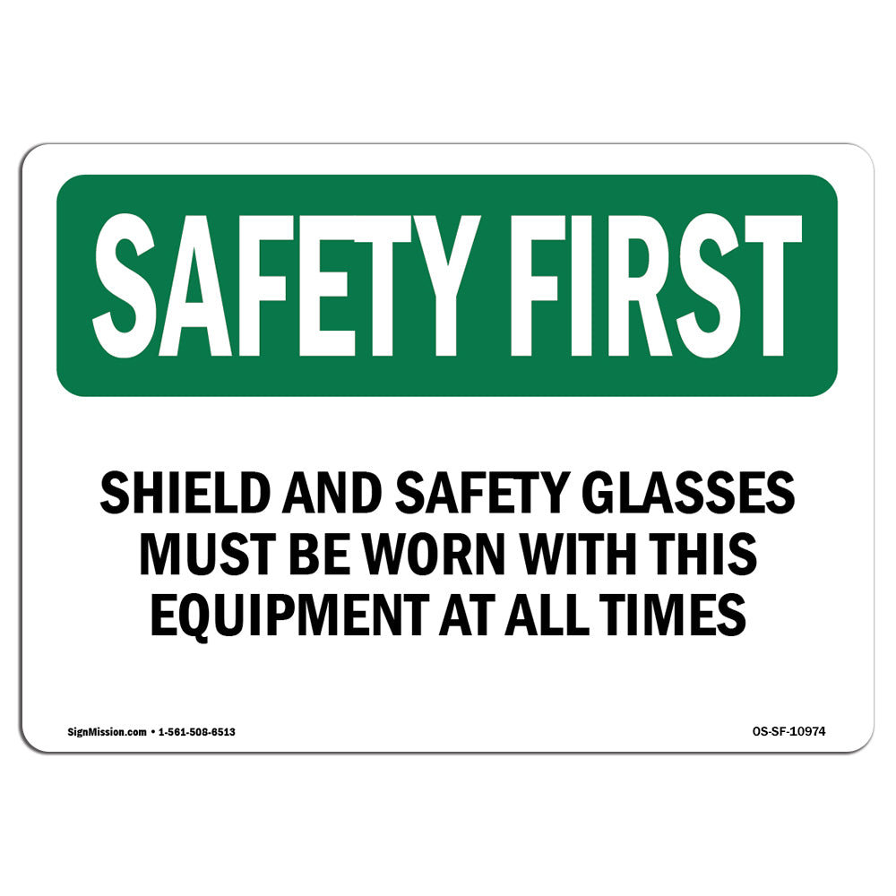SignMission Osha Safety First Sign | Wayfair