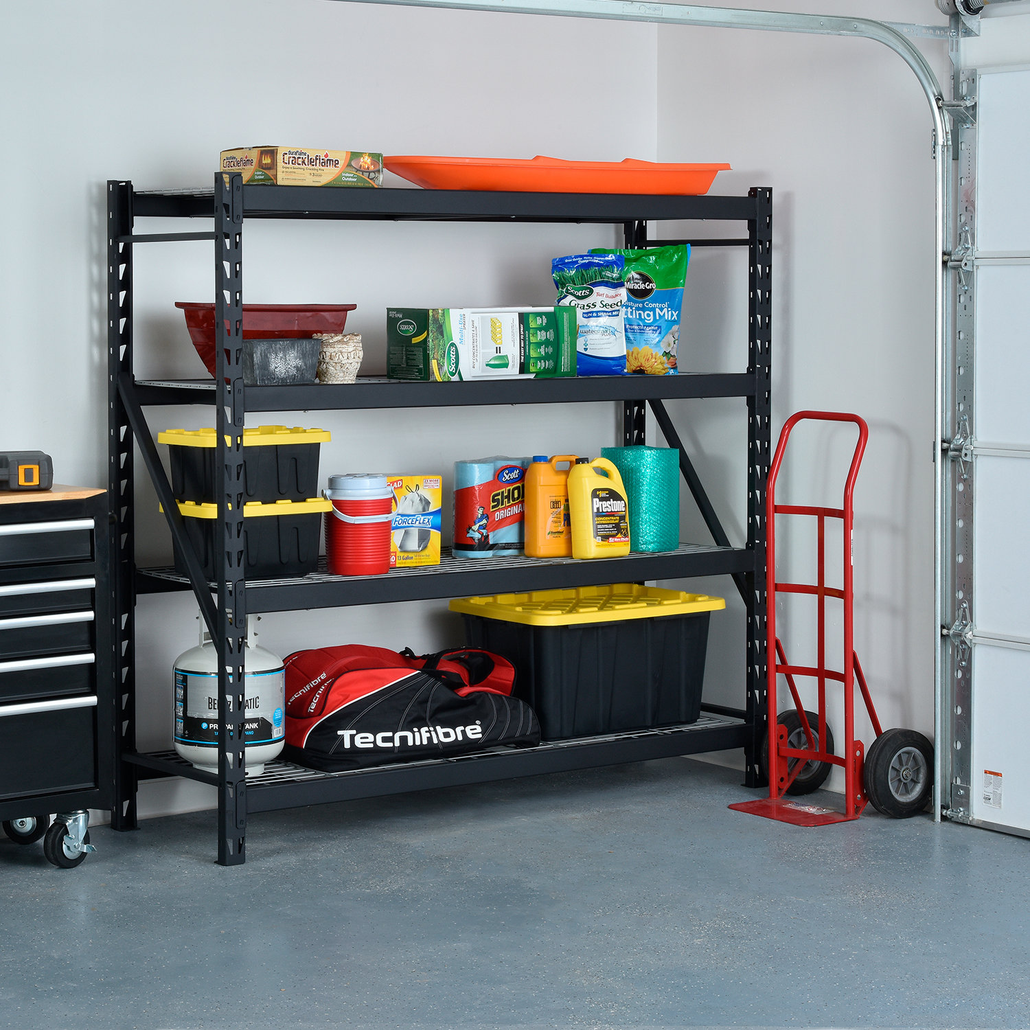 Rebrilliant Hess 78" H x 78" W Storage Rack - Wayfair Canada