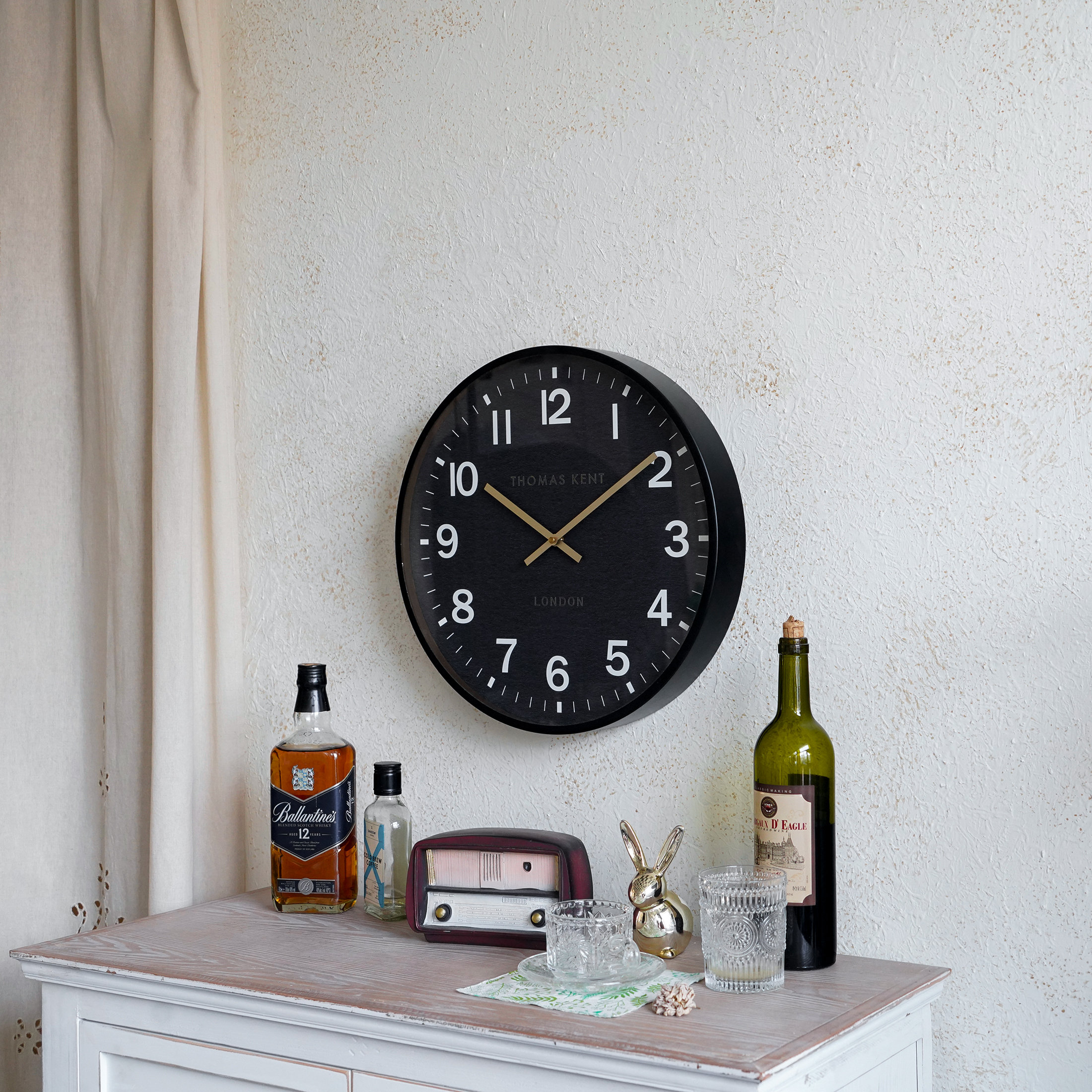 Mike & Melissa Metal Wall Clock - Wayfair Canada