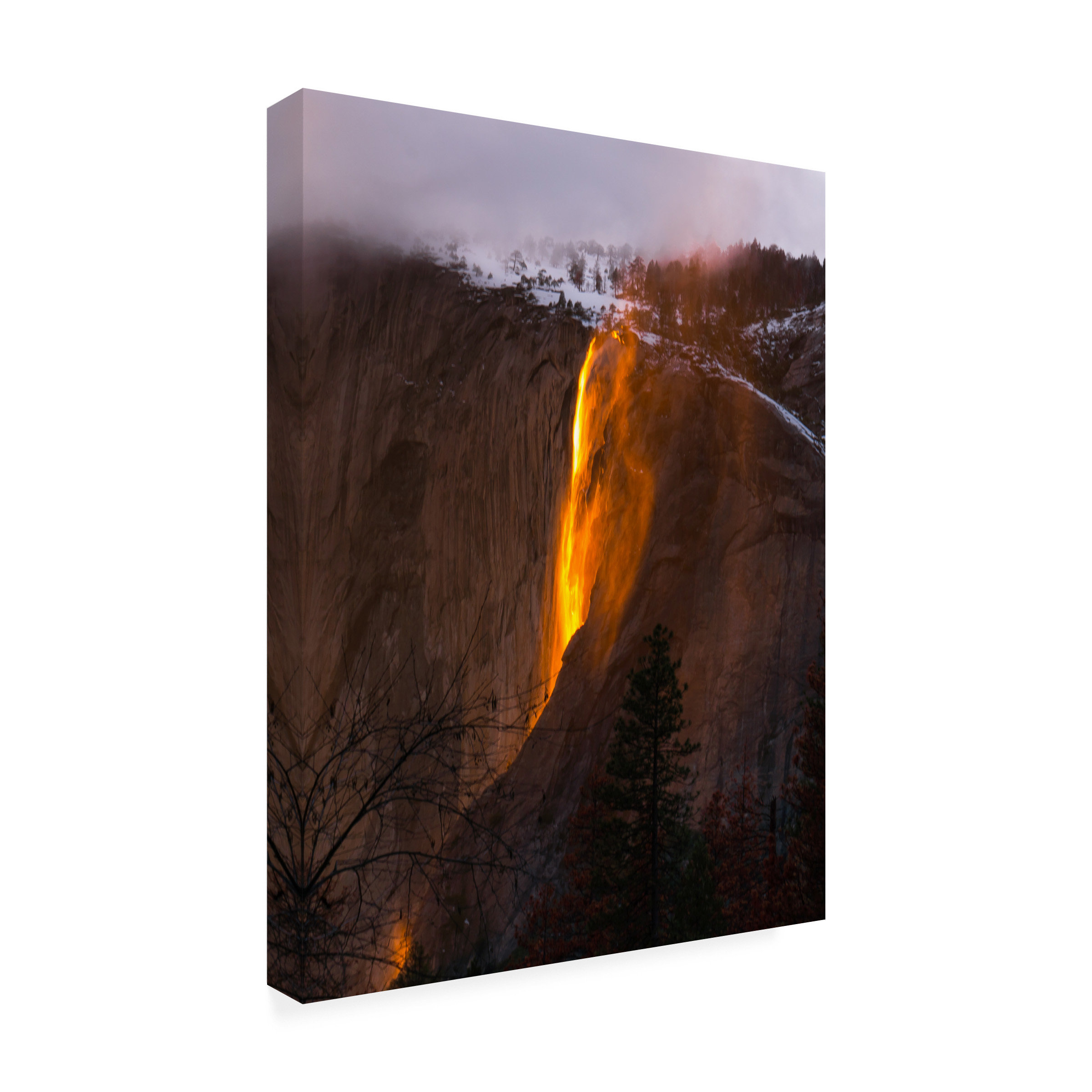 Millwood Pines Eunice Kim Fire Fall 2 Canvas Art | Wayfair