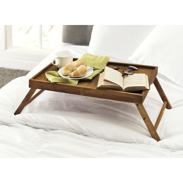 Winston Porter Wooden Breakfast Tray & Reviews | Wayfair