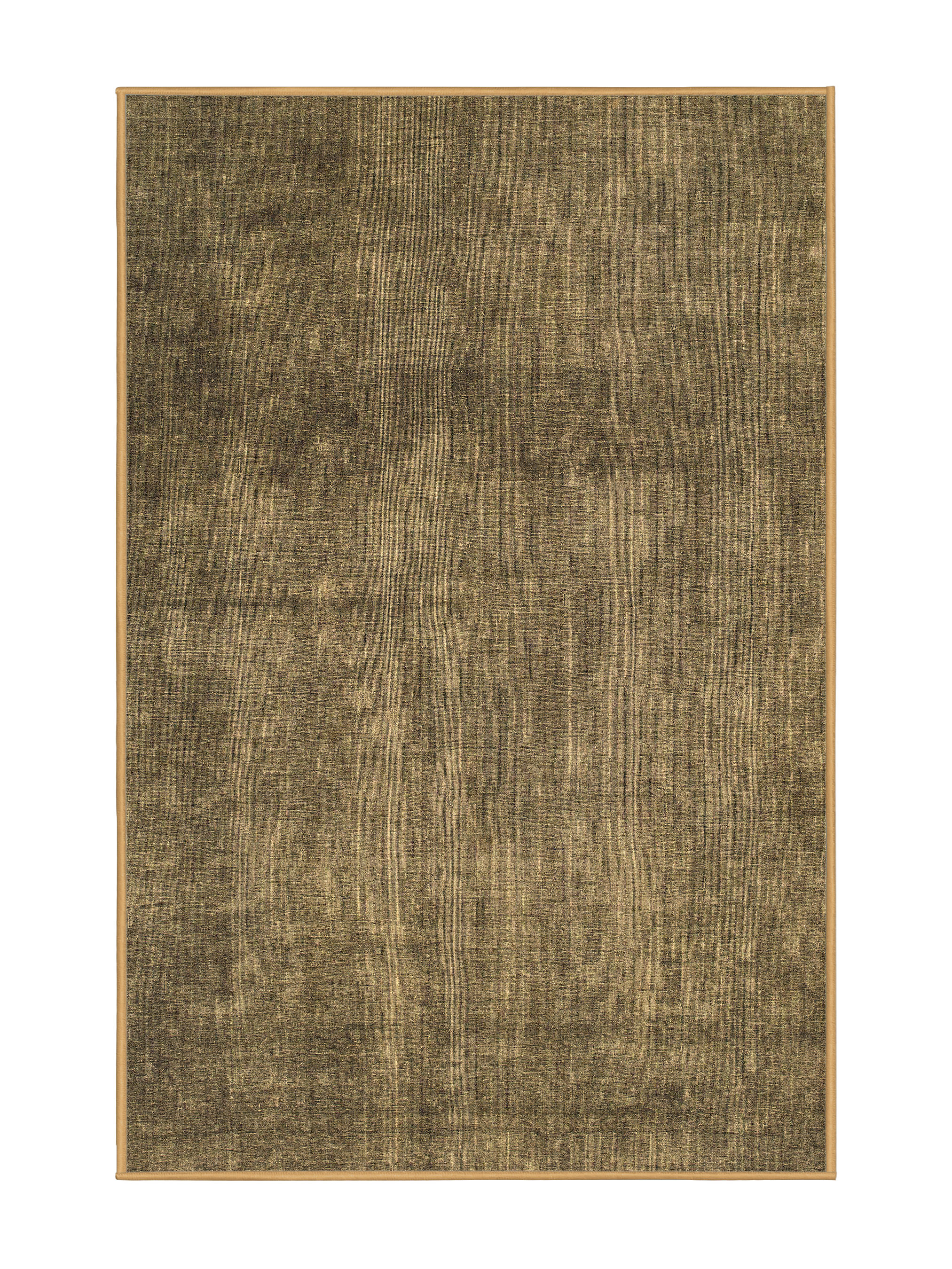 East Urban Home Antonnette Abstract 851 Brown Machine Washable Area ...