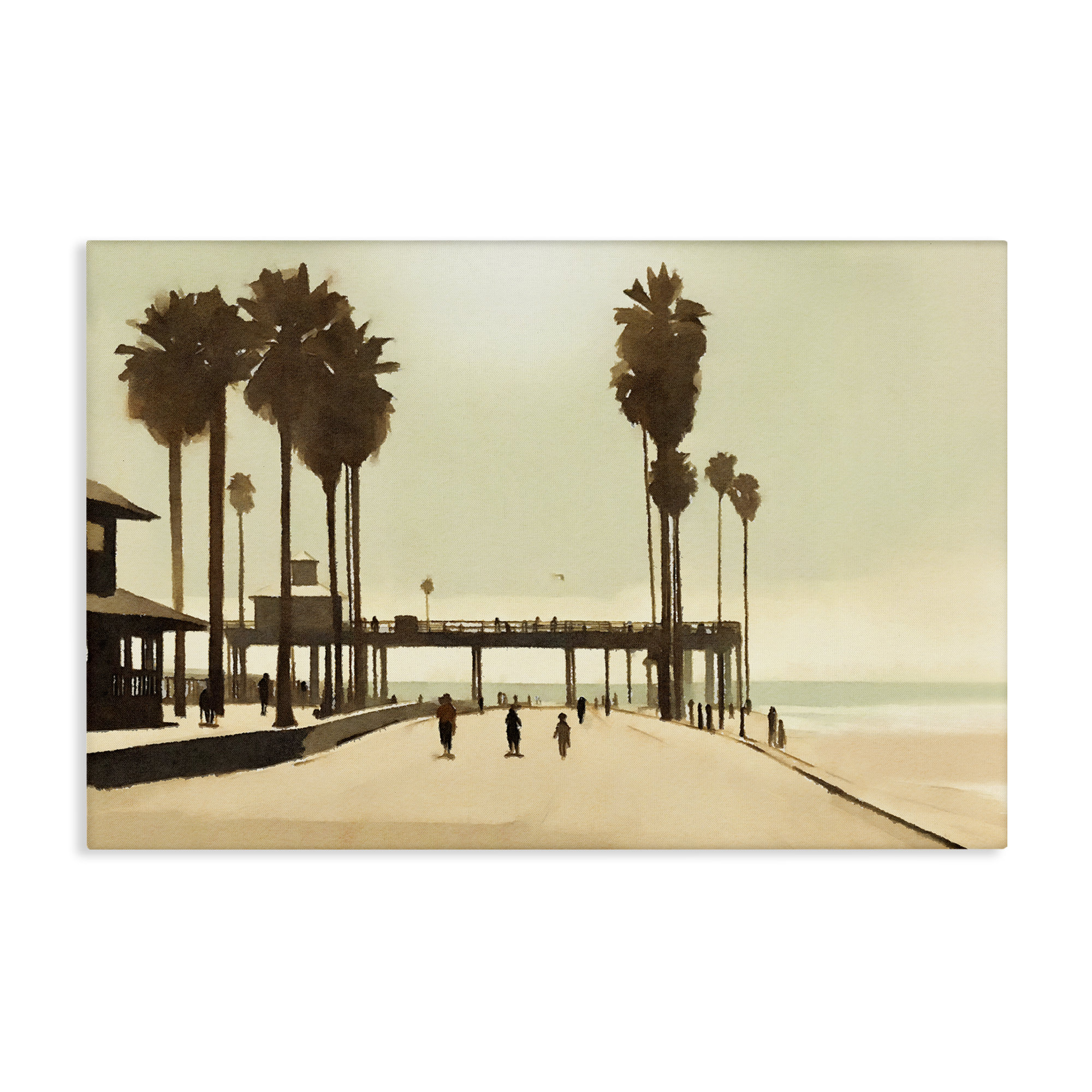 Highland Dunes Tropical Beach Walkway Canvas Wall Art by Noah Bay ...