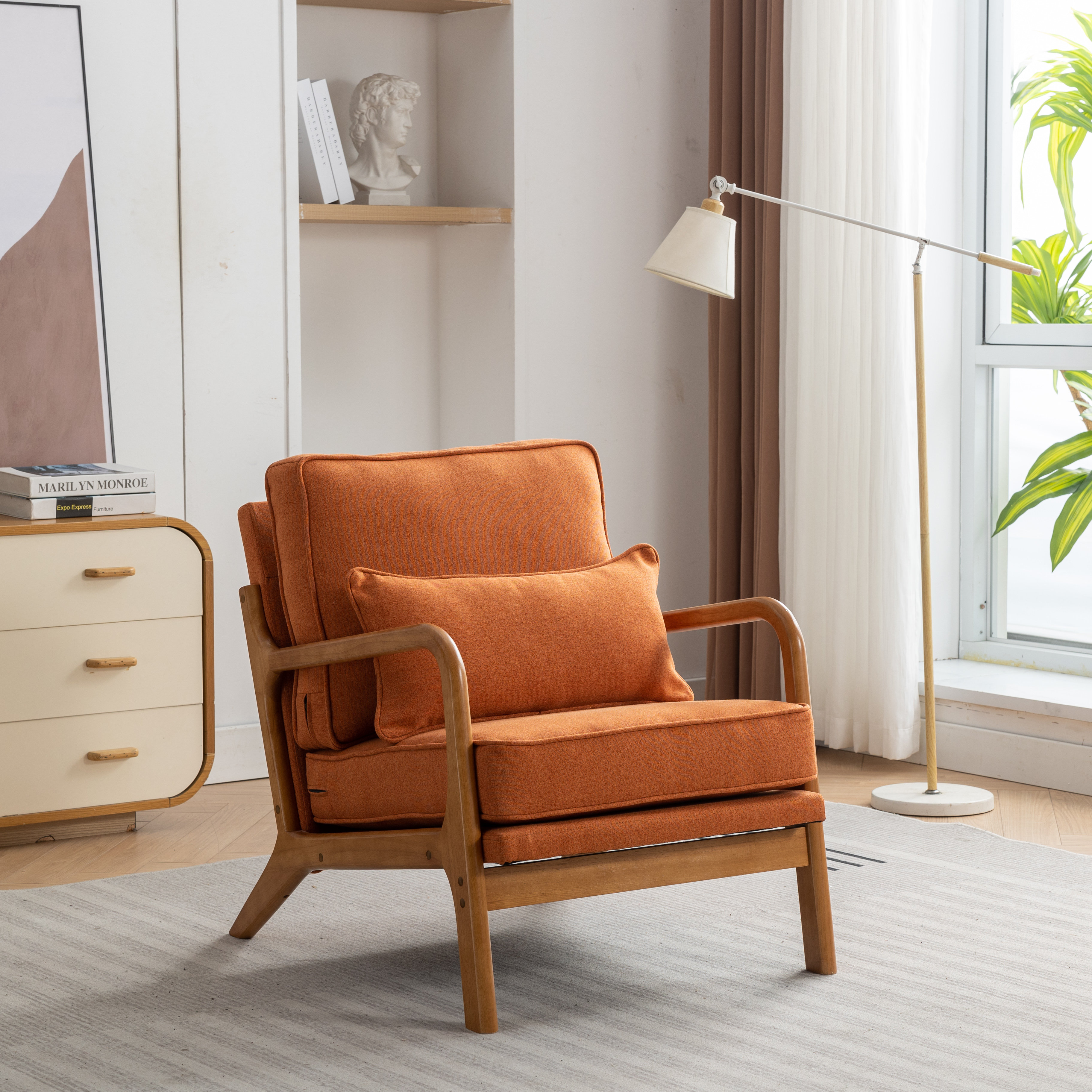 George Oliver Upholstered Armchair & Reviews | Wayfair