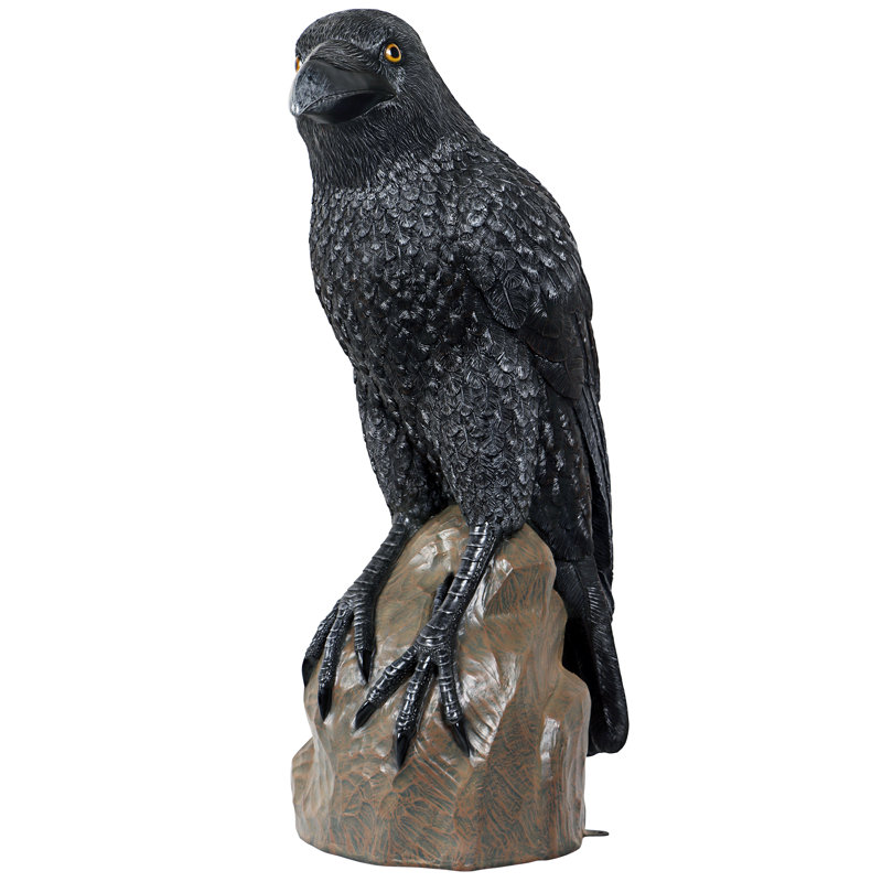 Design Toscano Giant Gothic Raven Statue | Wayfair