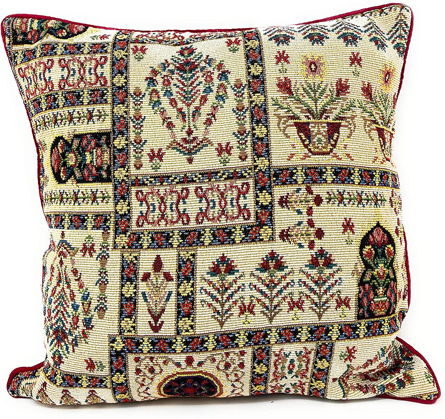 DaDa Bedding Floral Tapestry Throw Pillow Cover | Wayfair