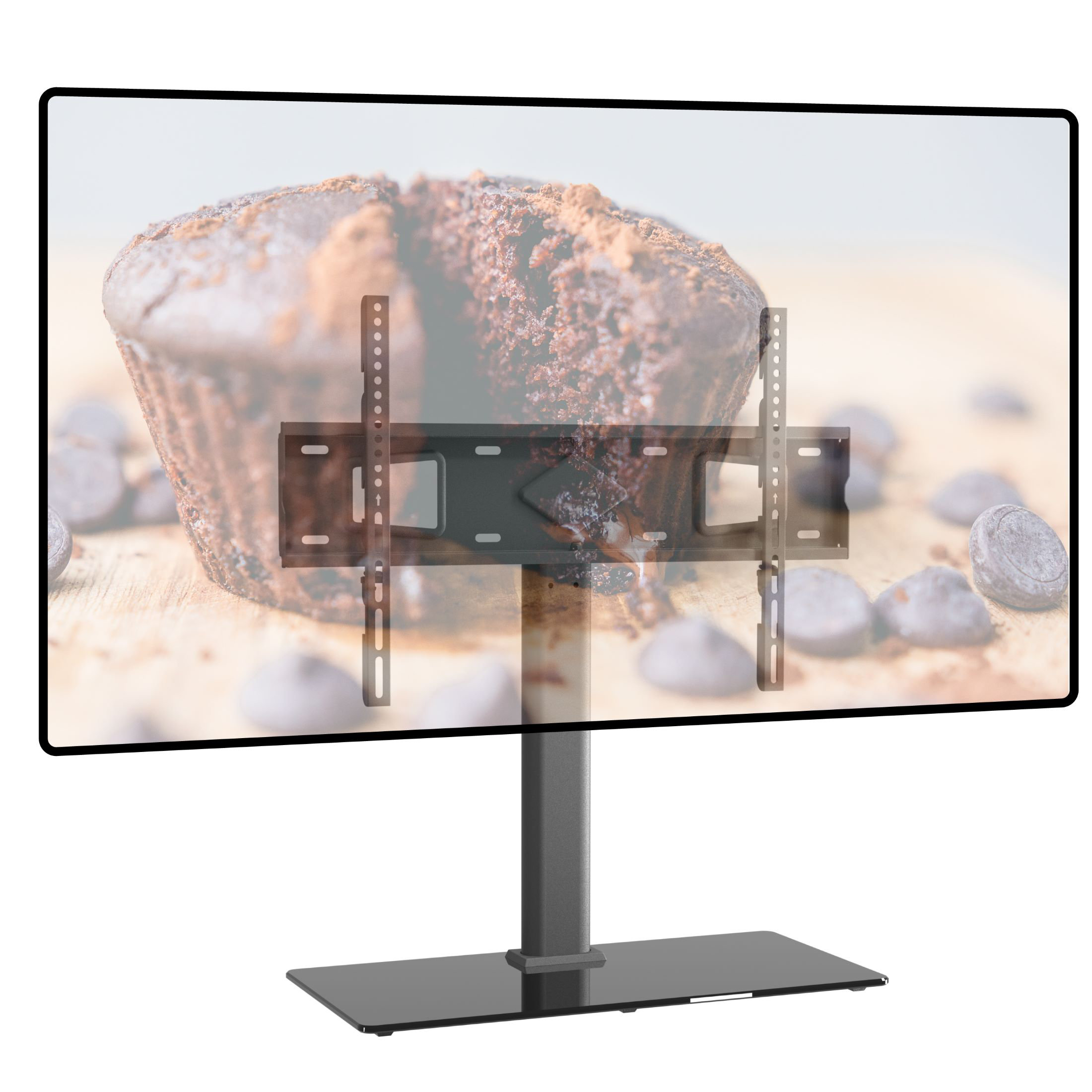 ProMounts Premium Universal TV Stand for 37-72 Inch LCD LED Smart TVs ...