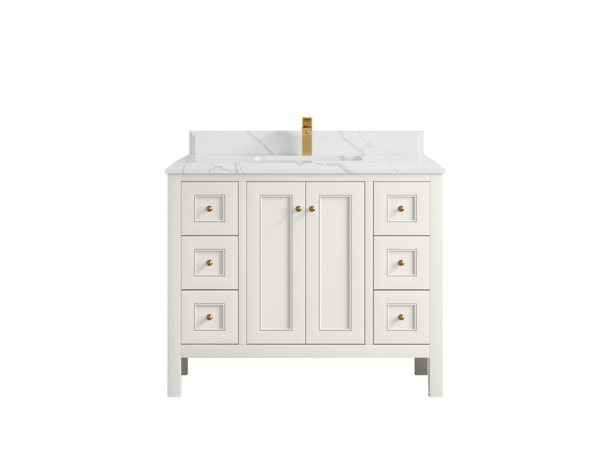 Willow Collections Nashville 4. W X 2. D Single Sink Bathroom Vanity In ...