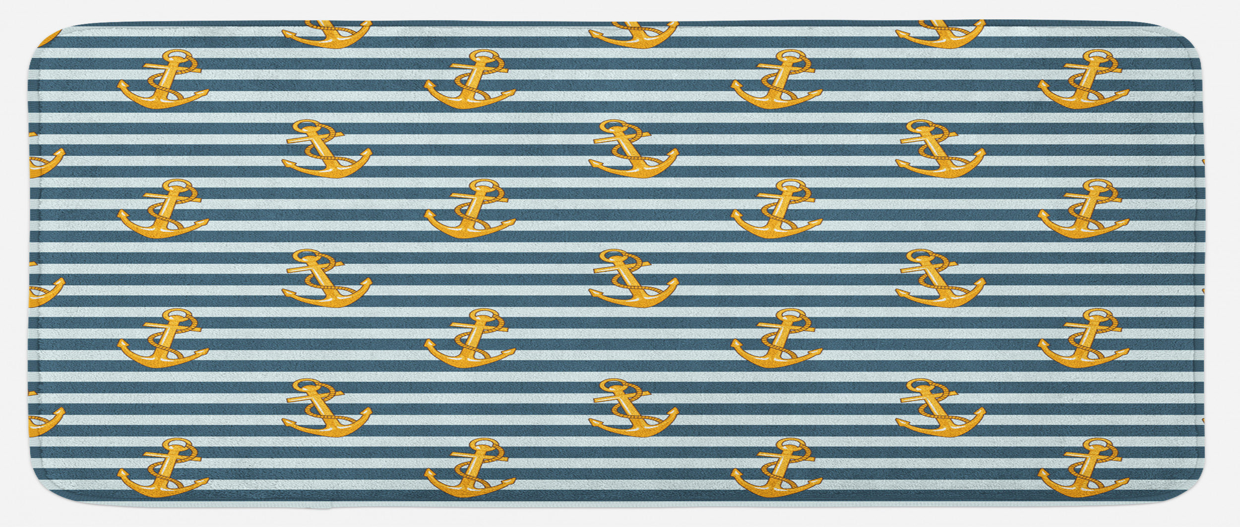 East Urban Home Old Fashion Nautical Fashion With Anchors Coast Theme ...