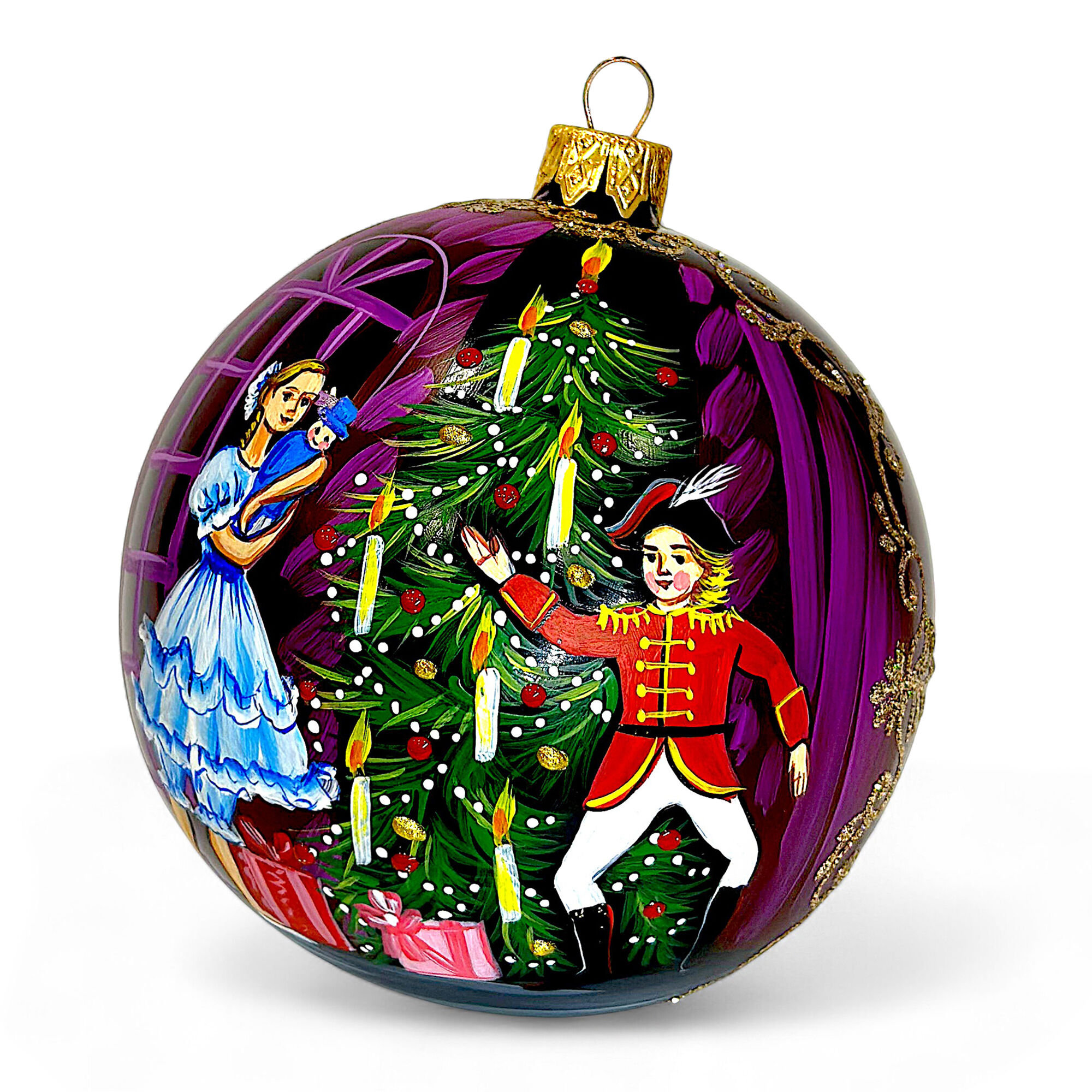 The Holiday Aisle® Collectible Hand-painted Glass Ornament – The ...