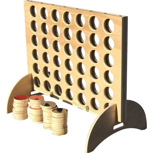 WestGeorgiaCornhole Giant Four in a Row Game Set & Reviews | Wayfair