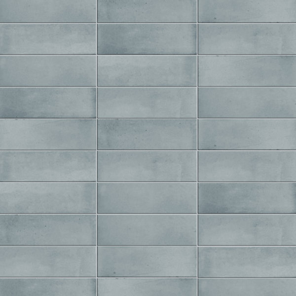 Merola Tile Coco 2" x 6" Porcelain Brick Look Subway Wall & Floor Tile ...