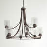 Sand & Stable™ Raelyn 9 - Light Shaded Classic Chandelier & Reviews ...