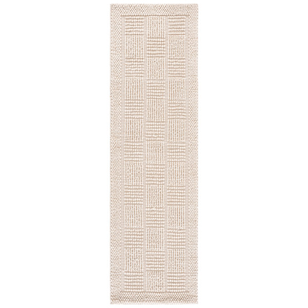 Wildon Home® Natura Hand Woven Wool; Cotton; Recycled P.E.T Solid Color ...