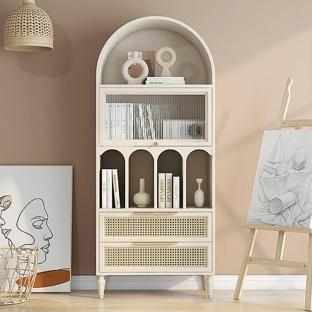Hokku Designs Modern simple multi-functional display bookcase | Wayfair