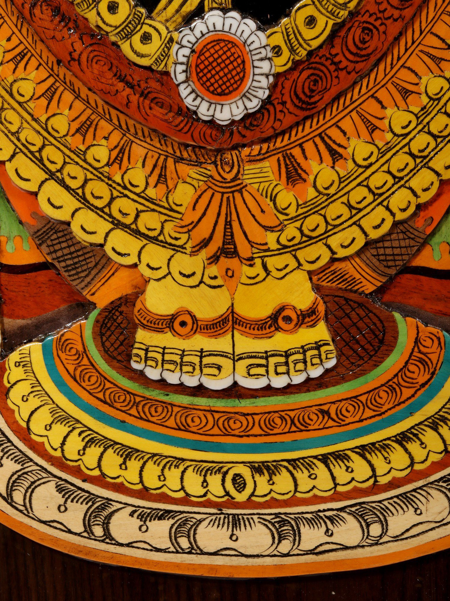 Exotic India 48" 3D Tirupati Balaji (Lord Venkateshwara) | Wood Panel ...