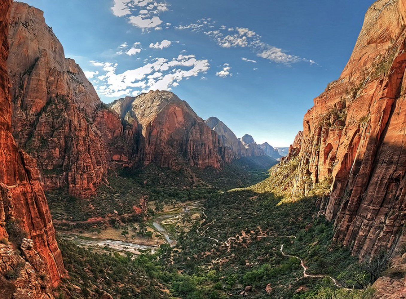 The Finishing Touch Another Trip To Zion Ut by Sean McGrath ...