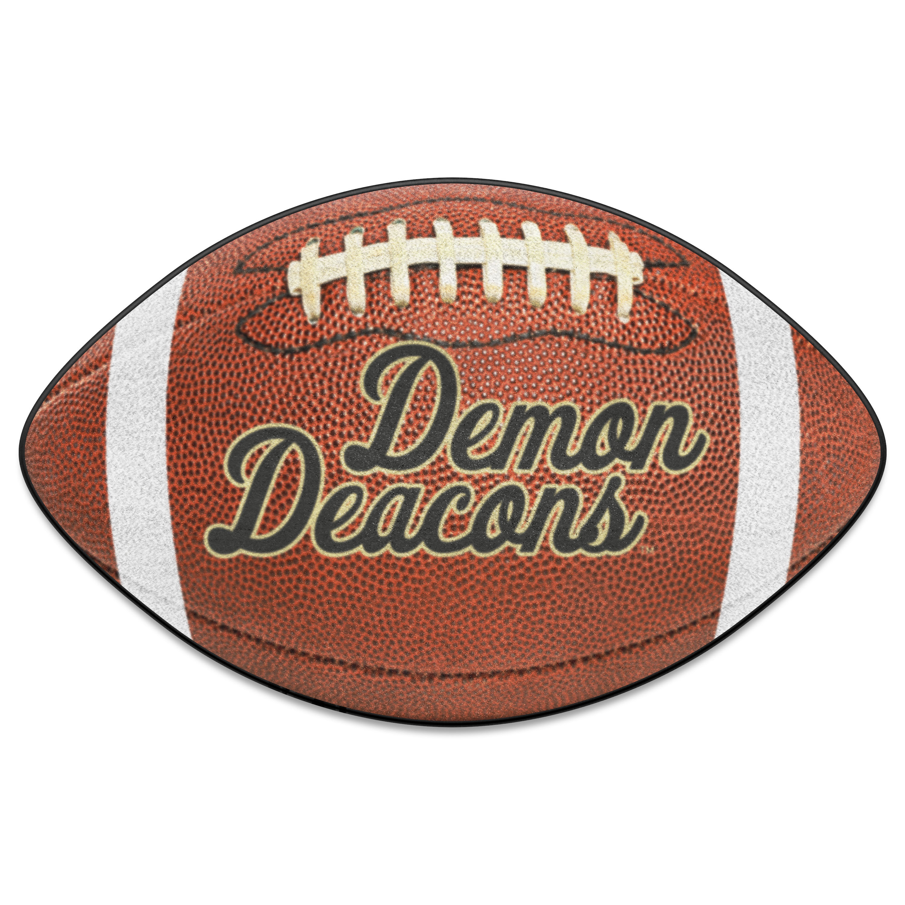 FANMATS Wake Forest_Wake Forest Demon Deacons Football Rug - 20.5In. X ...