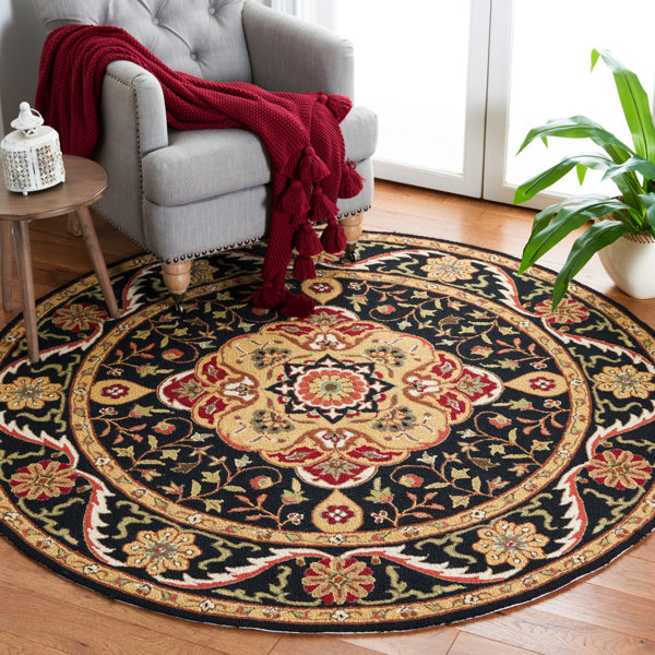 Charlton Home® Bryonhall Hand Hooked Performance Oriental Rug & Reviews ...