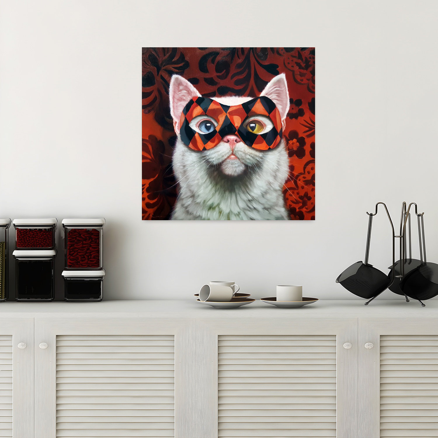 Red Barrel Studio Enigma Contemporary Cat Art - Wayfair Canada