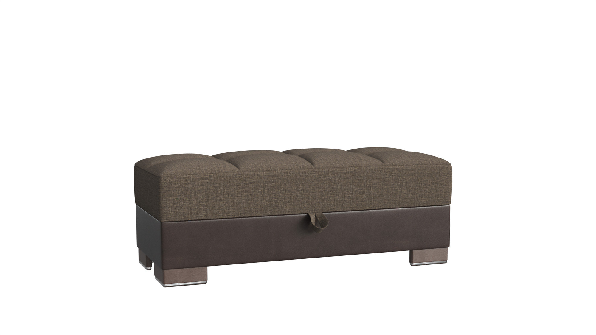 Wildon Home® Primenest Skyhaven Collection Upholstered Ottoman With ...