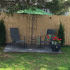 Backyard X-Scapes 6 ft. H x 16 ft. W Natural Jumbo Reed Fence ...