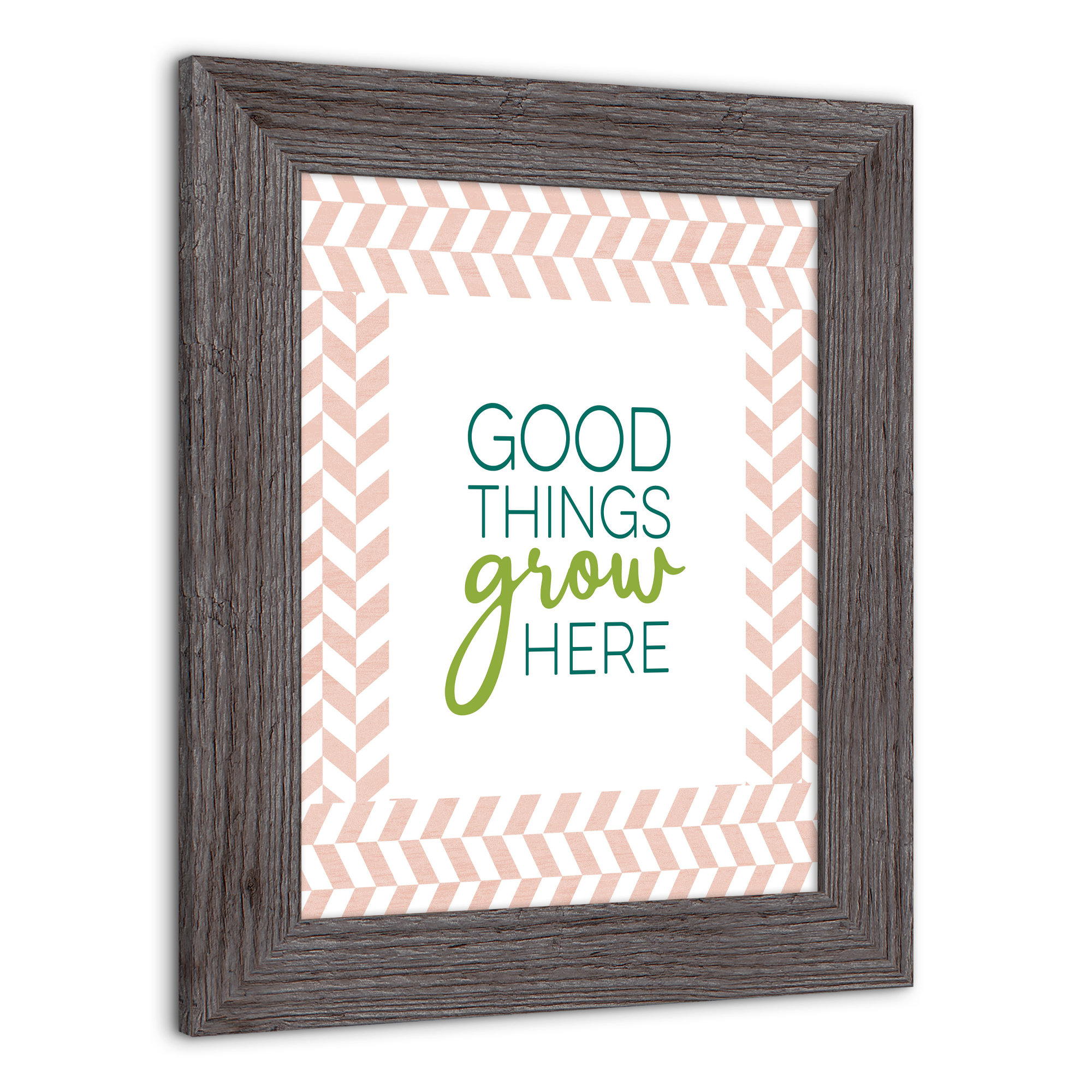 Trinx Good Things Grow Framed Print | Wayfair