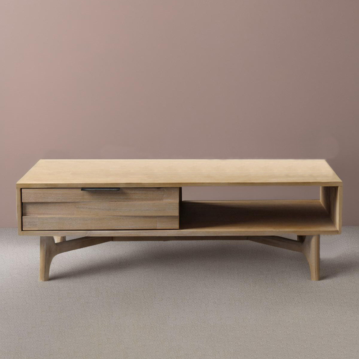 Feel High Pillows Solid Wood Coffee Table | Wayfair