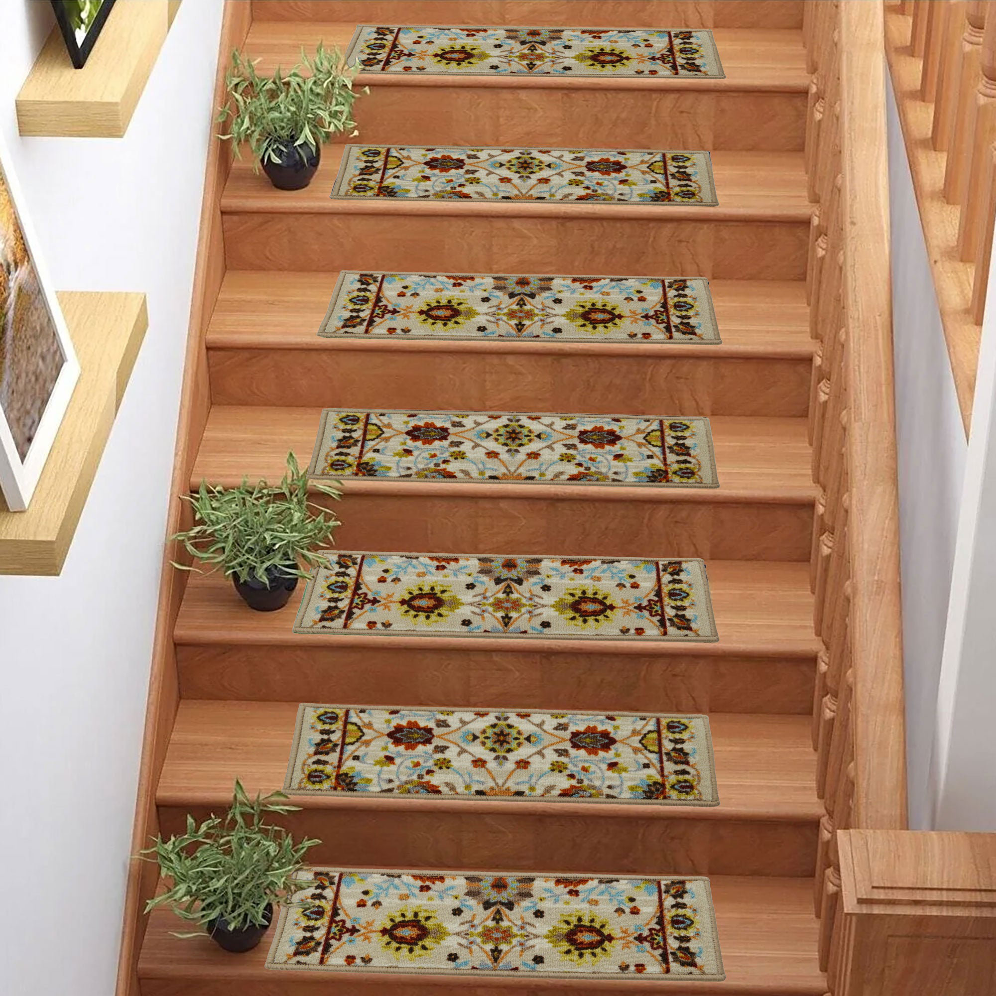 Bungalow Rose Custom Size Washable Antibacterial Low Profile Loop Pile ...