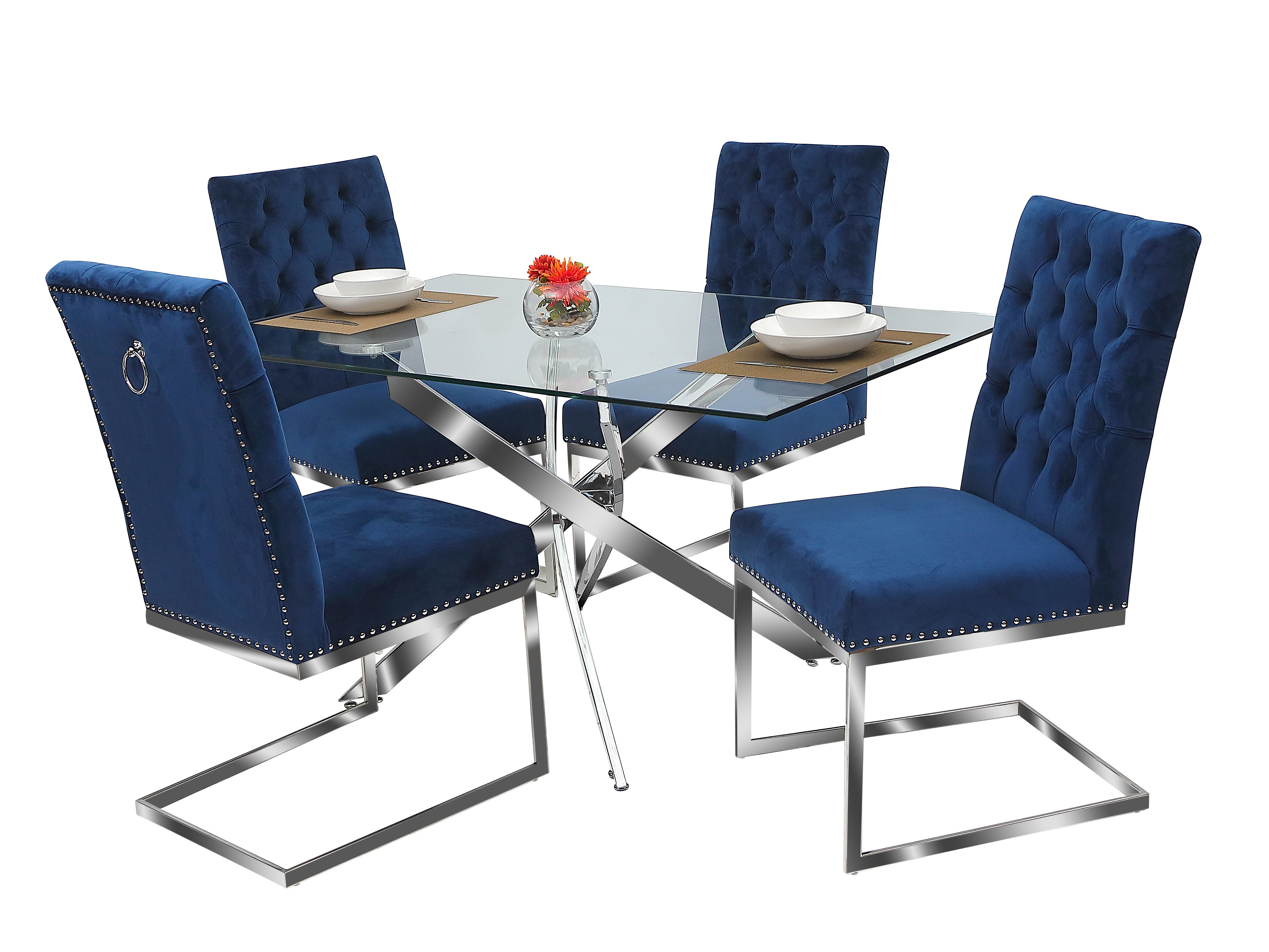 Rosdorf Park Ensemble repas pour 4 personnes Mariyan - Wayfair Canada