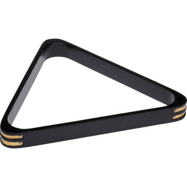 Cuestix Wood Pool Triangle / Rack & Reviews | Wayfair