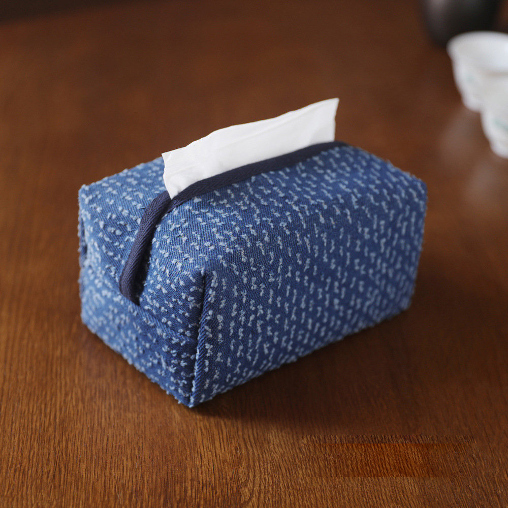 Latitude Run® Fabric Tissue Box Stylish Desktop Tissue Storage Box ...