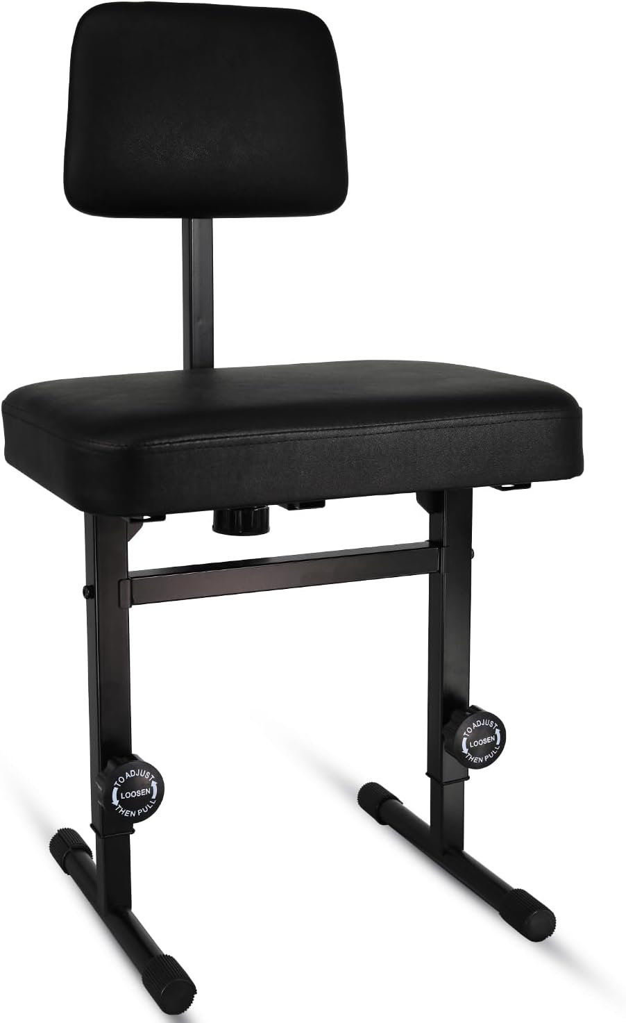 Wrought Studio™ 5 Core Piano Bench Height Adjustable Keyboard Stool ...