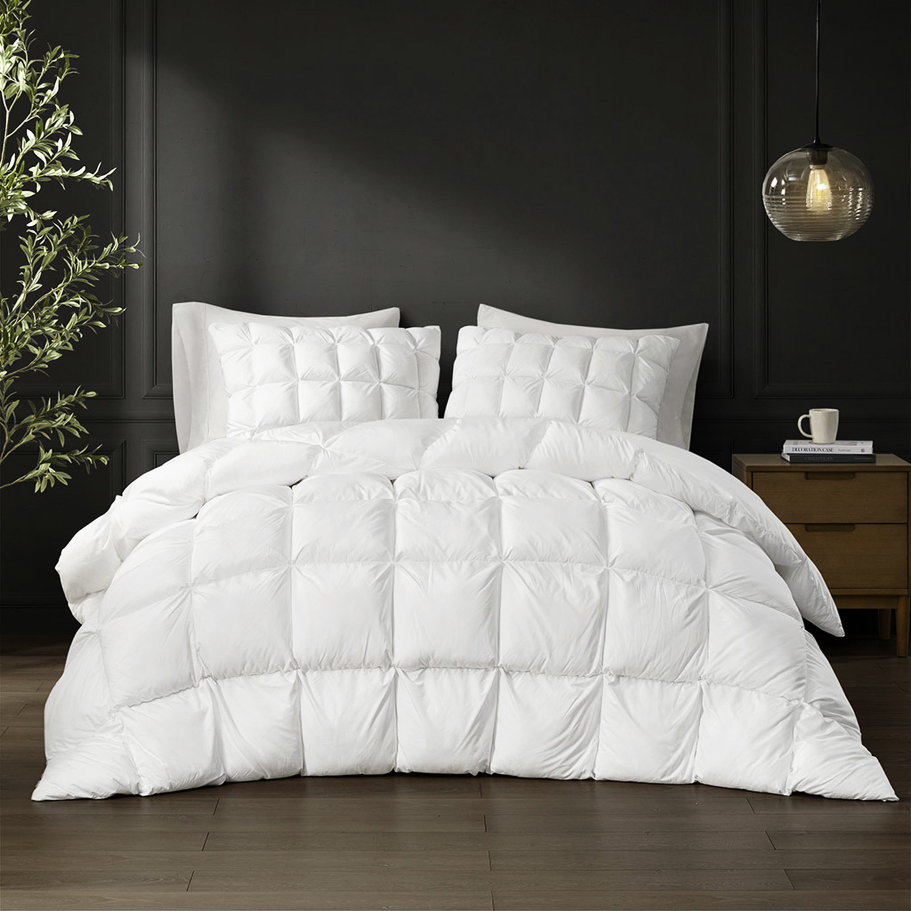 Banior Full/queen Overfilled Comforter With Down Alternative , 100% ...