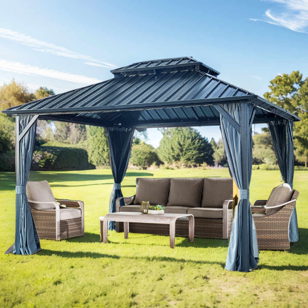 iYofe Aluminum Vault Gazebo | Wayfair