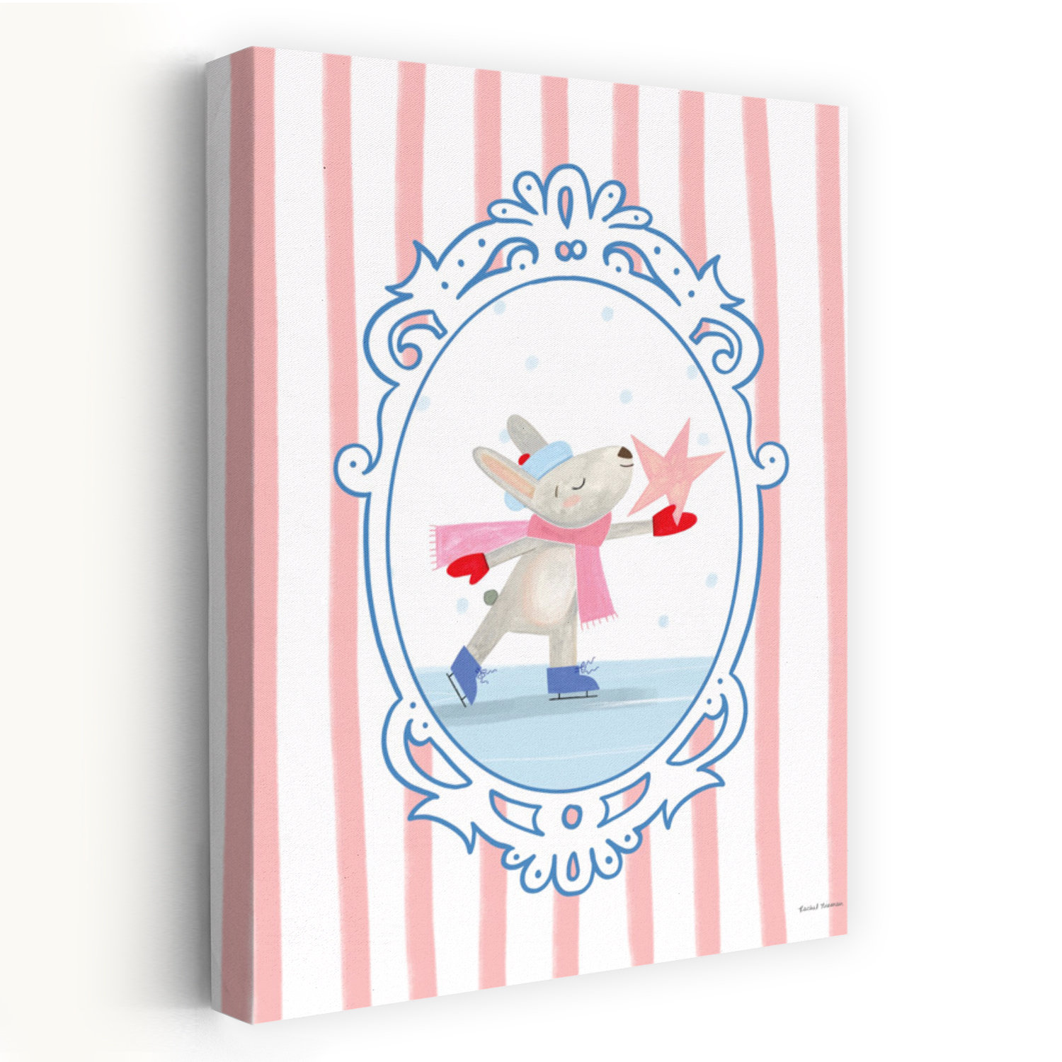 Latitude Run® Whimsy Ice Skating Critter 1 Whimsical Contemporary ...