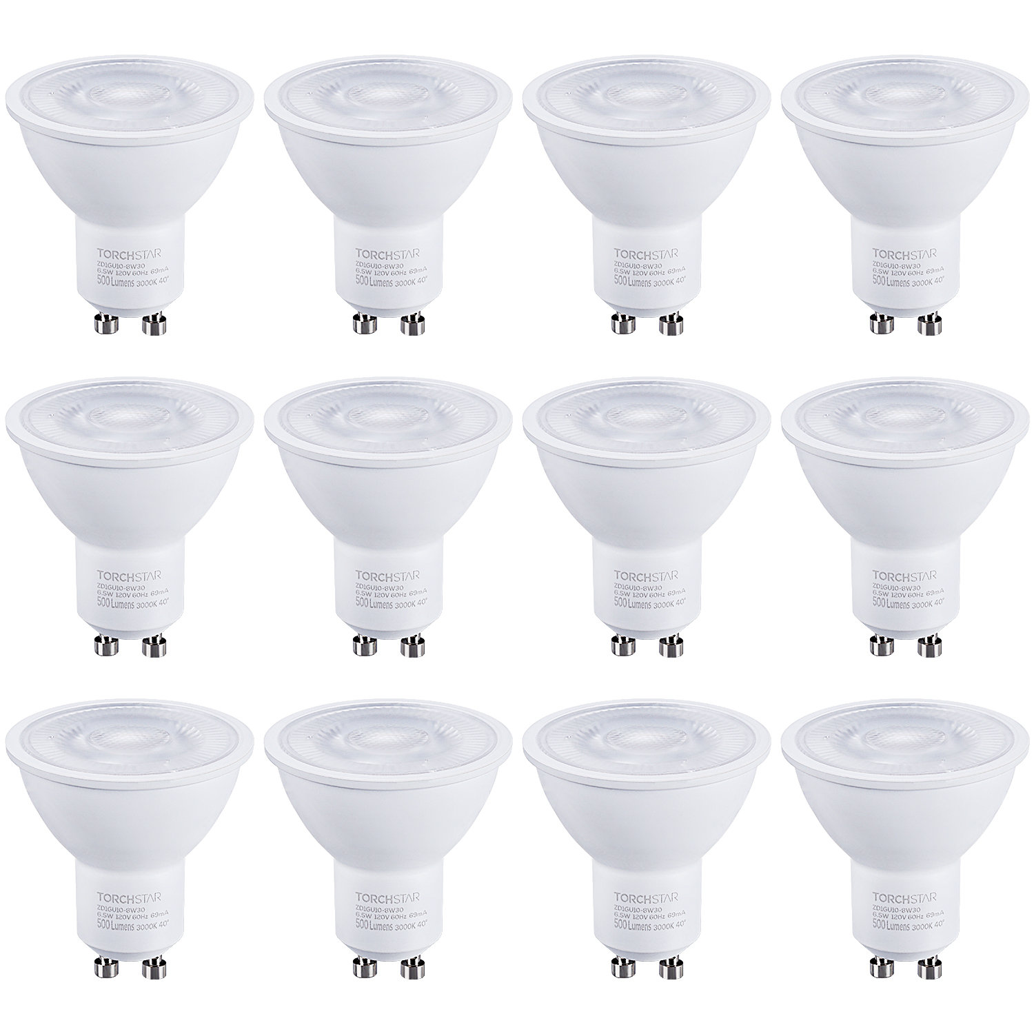 TORCHSTAR Dimmable Mr16 Gu10 Led Spotlight Bulb, 6.5W (50W Equivalent) & Reviews | Wayfair