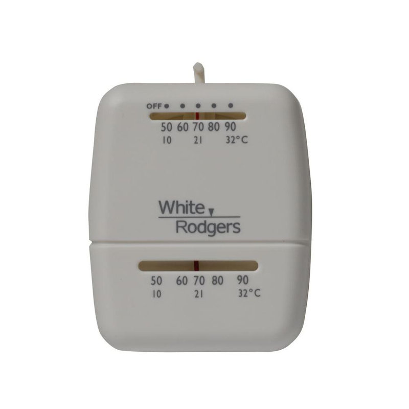 White Rodgers Heating Lever Mechanical Thermostat | Wayfair