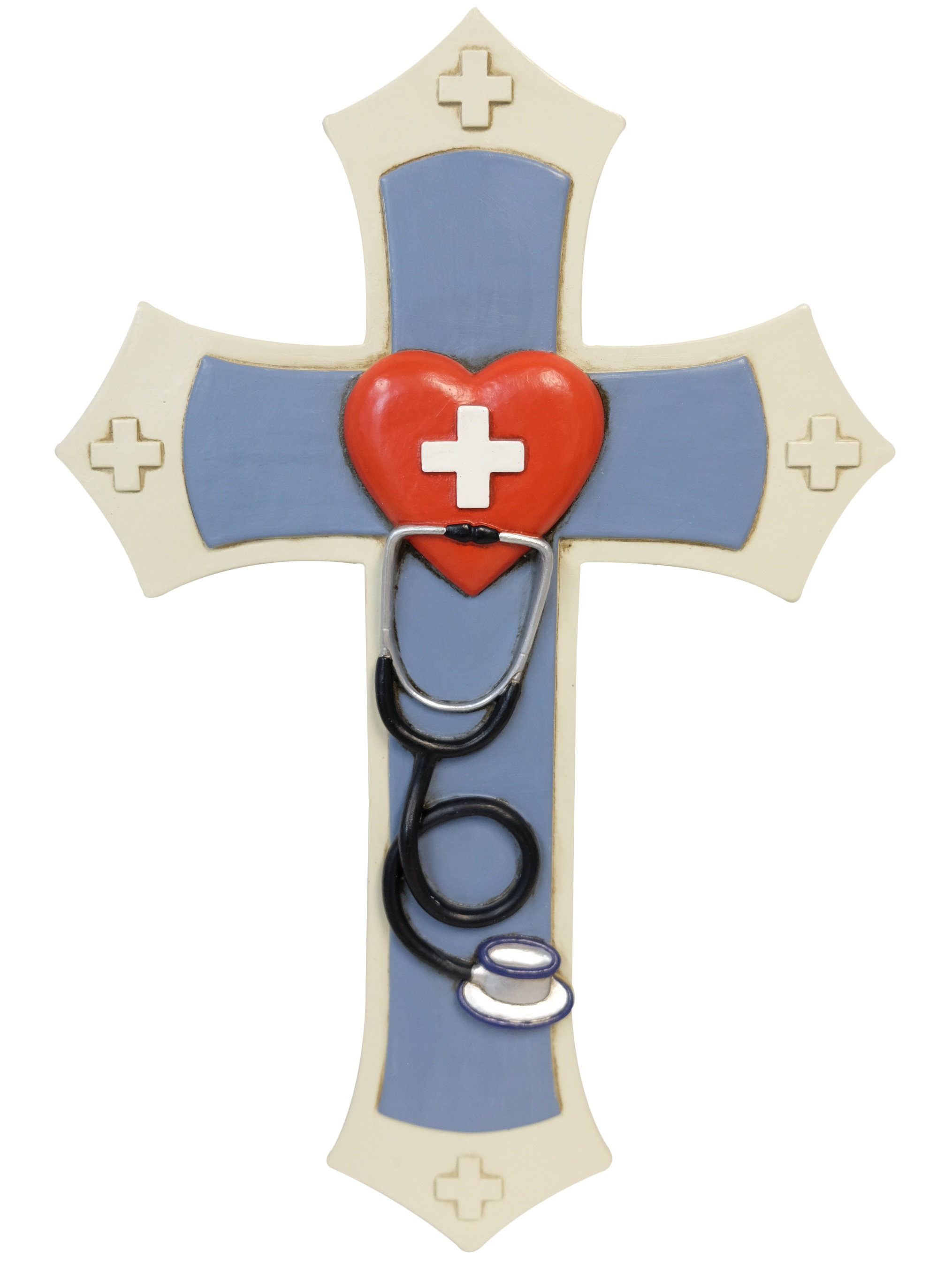 Trinx Stethoscope Hanging Wall Cross - Wayfair Canada