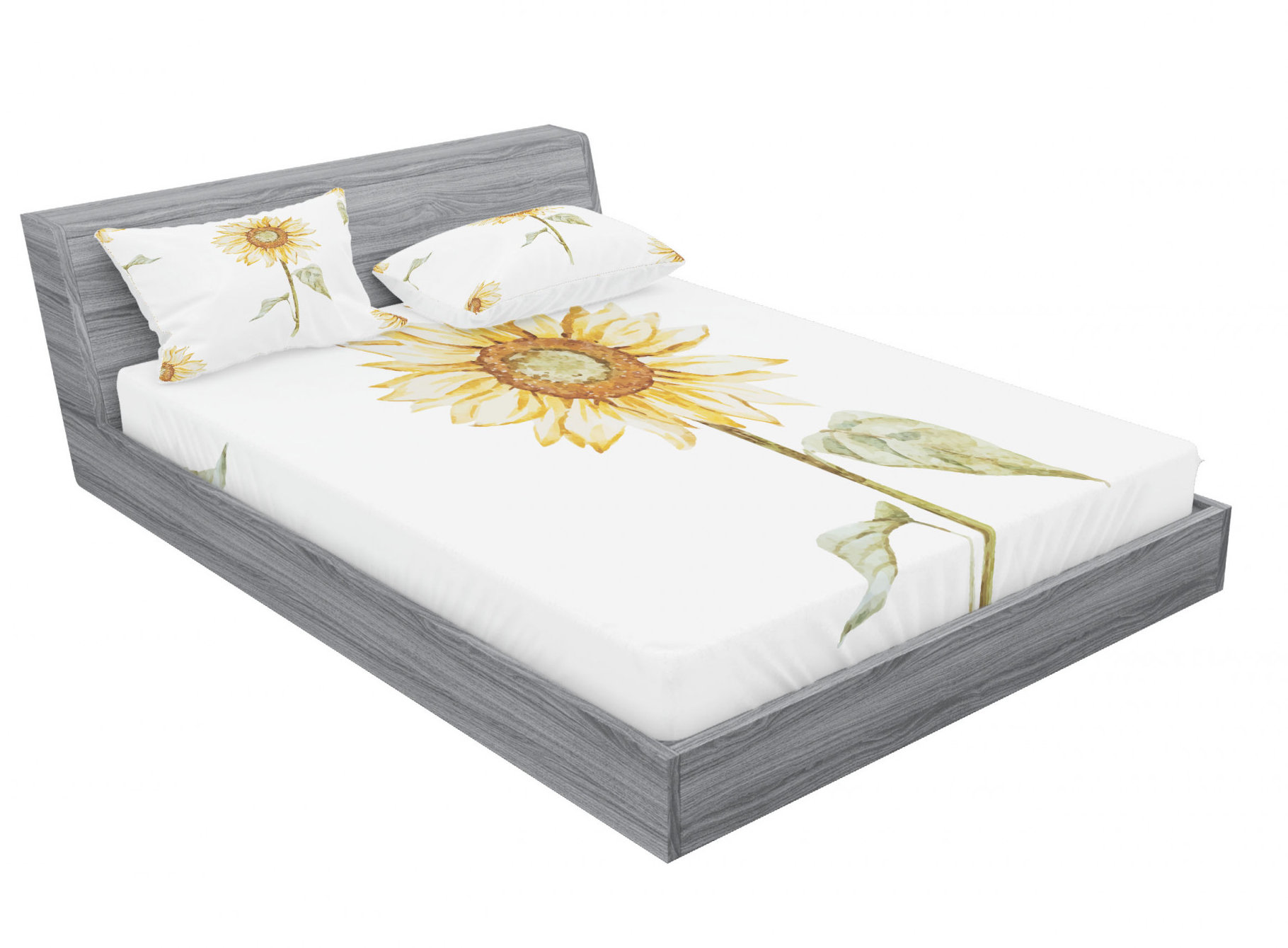 Ambesonne Sunflower Sheet Set & Reviews | Wayfair