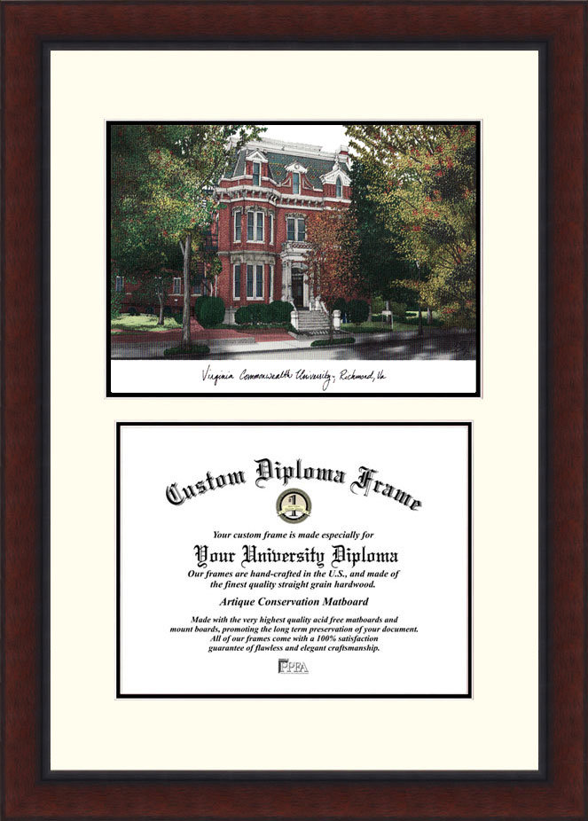 Campus Images NCAA VCU Rams Legacy Scholar Diploma Frame - Wayfair Canada