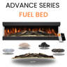 Evolution Fires Advance Series 2000mm Electric Fireplace | Built-In ...