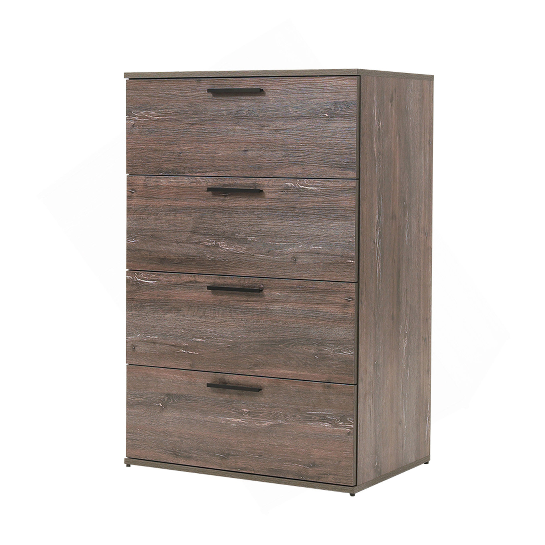 17 Stories Oliver Farmhouse Four-Drawer Jumbo Chest | Wayfair