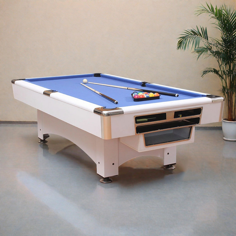 HomeZenLiving Multifunction Standard 8-Foot 3-In-1 Pool Table - Wayfair ...