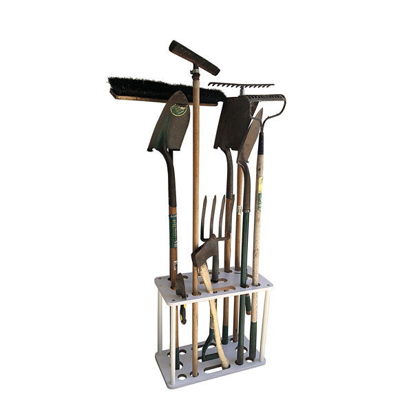 WFX Utility™ Irthlingborough Long Handle Tool Organizer Garage Garden ...