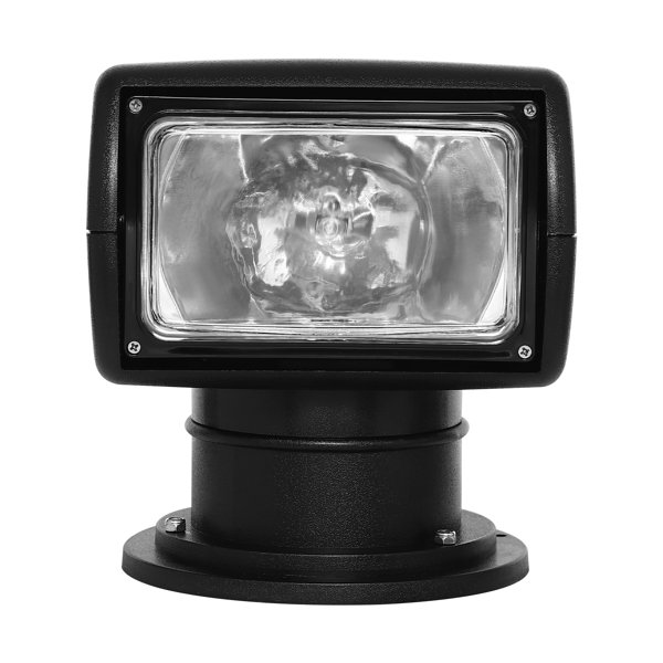 DALELEE 100W 360° Rotating Remote Control Searchlight Spotlight for ...