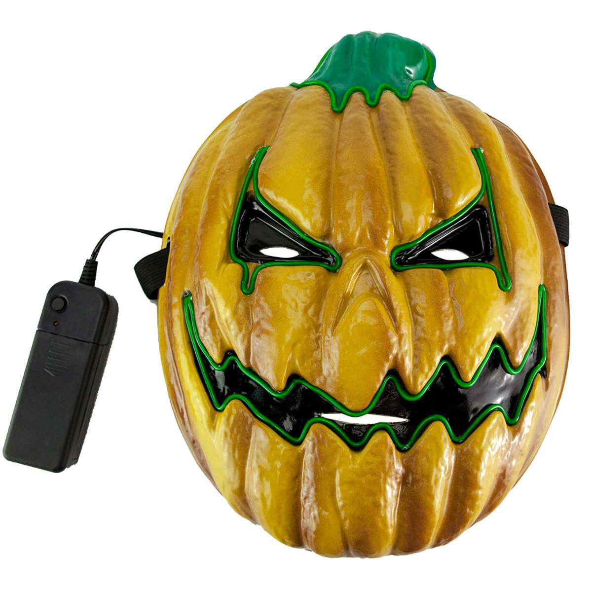 The Holiday Aisle® Halloween Mask LED Light up Mask with 4 Lighting ...