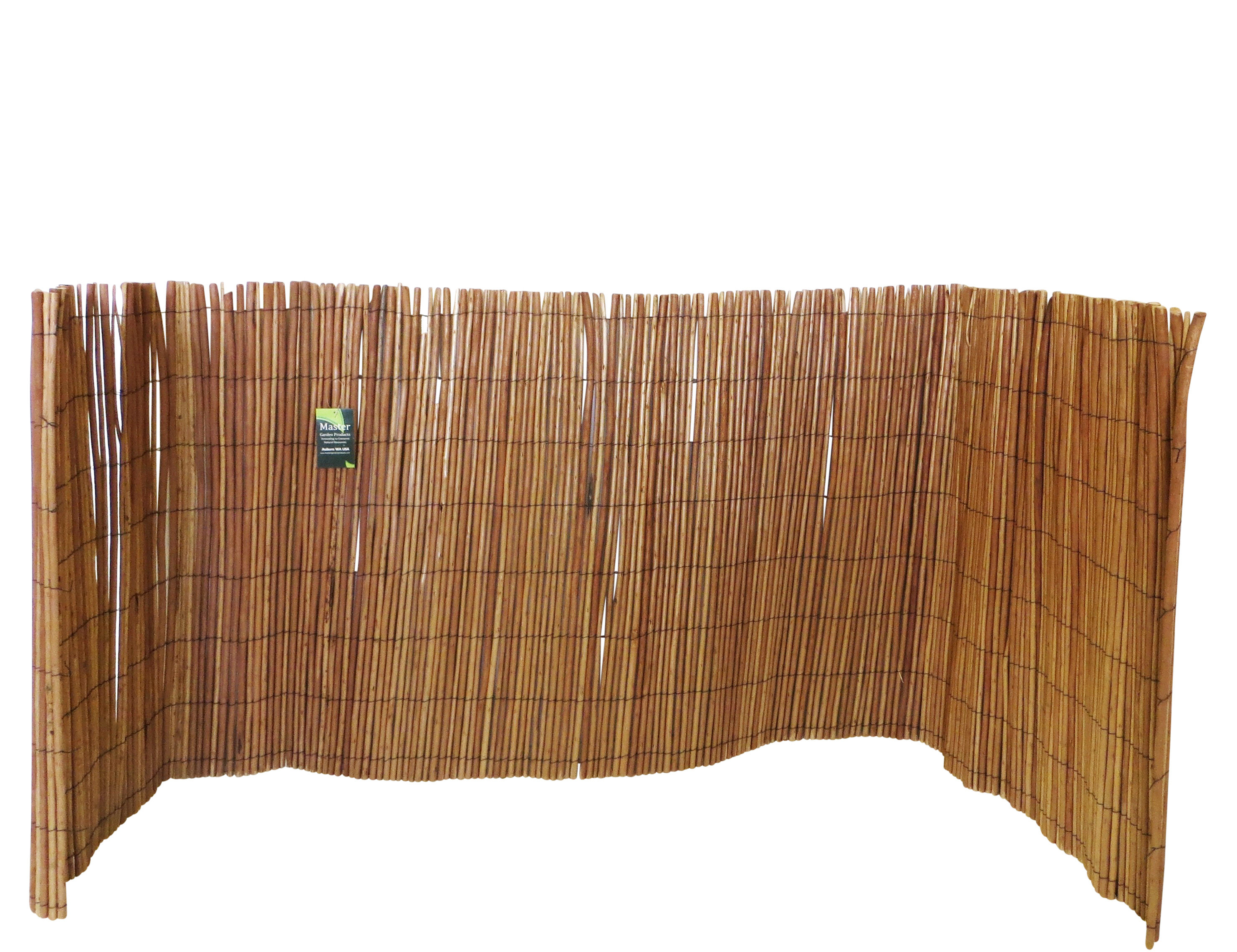MGP Peeled Willow Rolled Fence Panel - Wayfair Canada