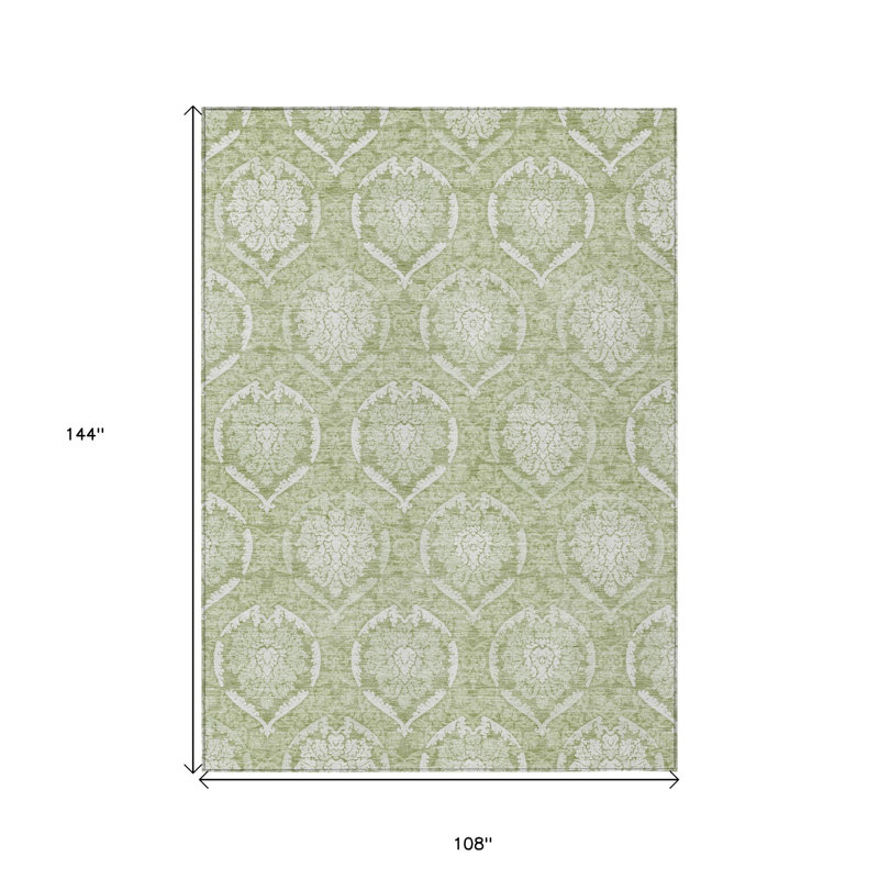 HomeRoots Rectangle Machine Woven Area Rug | Wayfair
