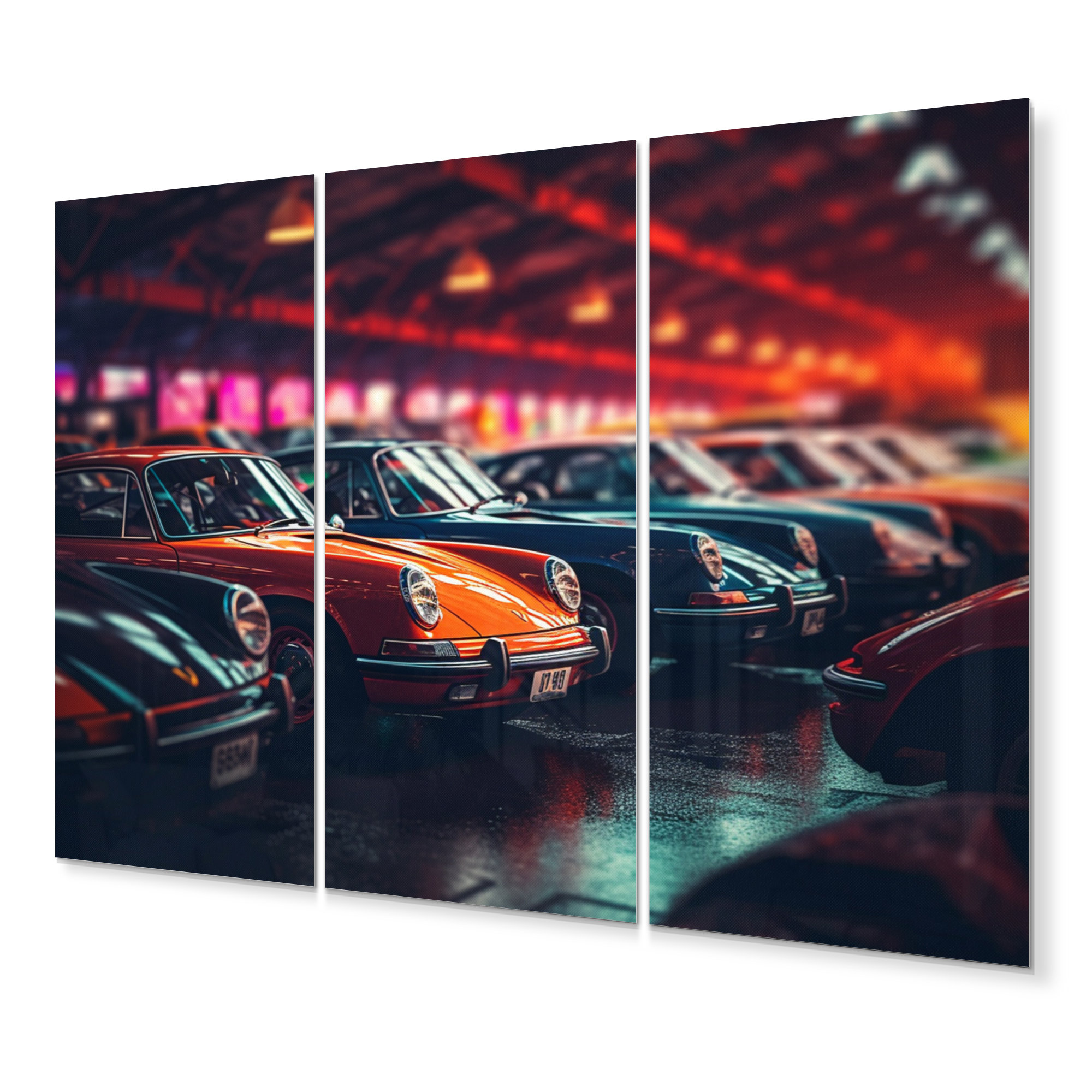 Design Art 3 Classic German Car Harmony Wall Decor Set | Wayfair